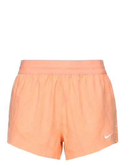 Nike Shorts & Bermuda Shorts Size Polyester, Elastane - Orange