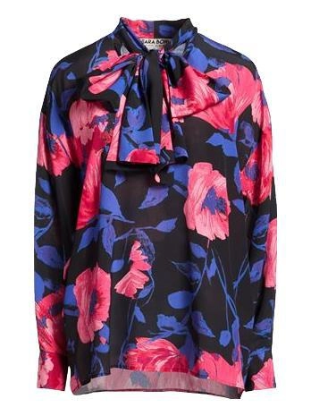 Chiara Boni La Petite Robe Top Size Silk - Black