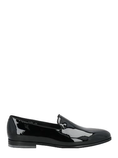 DOUCAL'S Carpet Loafers Size Leather - Black