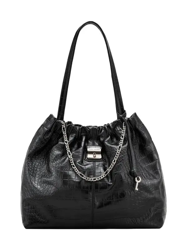 Marc Jacobs The Croc Cristina Tote - Black