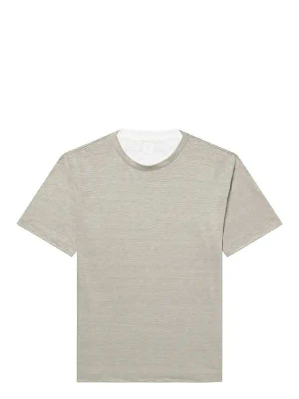 Eleventy Linen T-shirt - Green