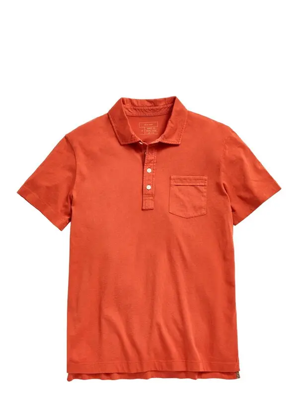 Billy Reid Pensacola Polo - Brick