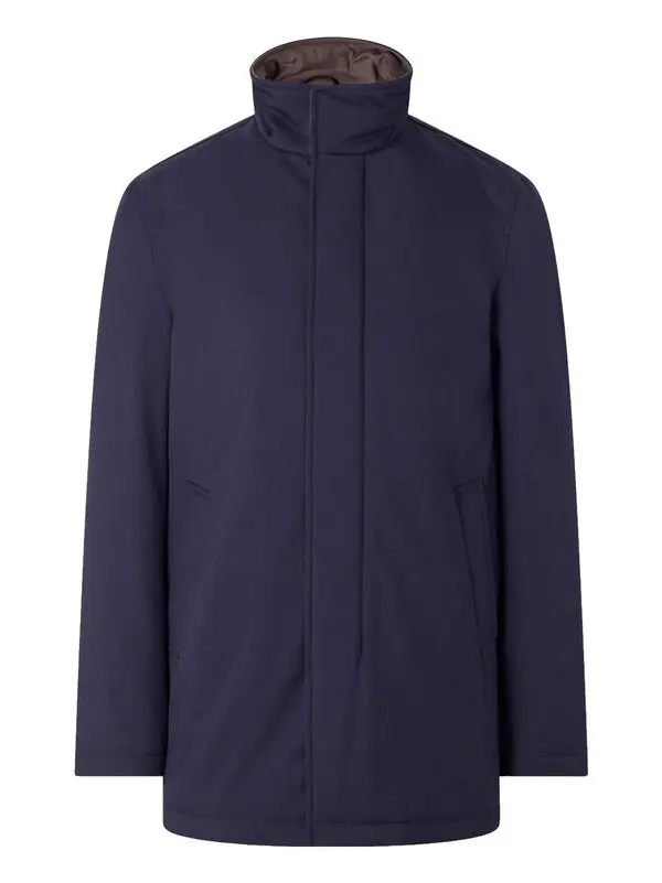 Herno Twill Jacket - Blue