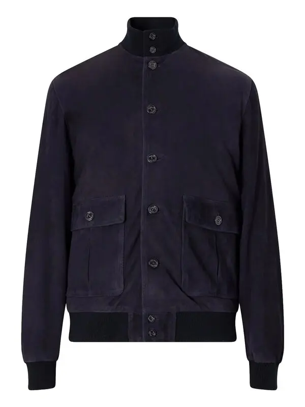 VALSTAR Valstarino Suede Jacket - Blue