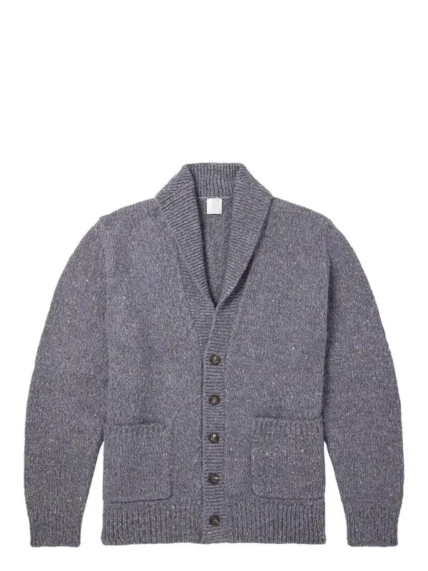 Eleventy Wool-blend Cardigan - Gray