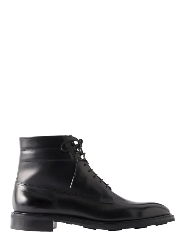 John Lobb Alder Leather Boots - Black