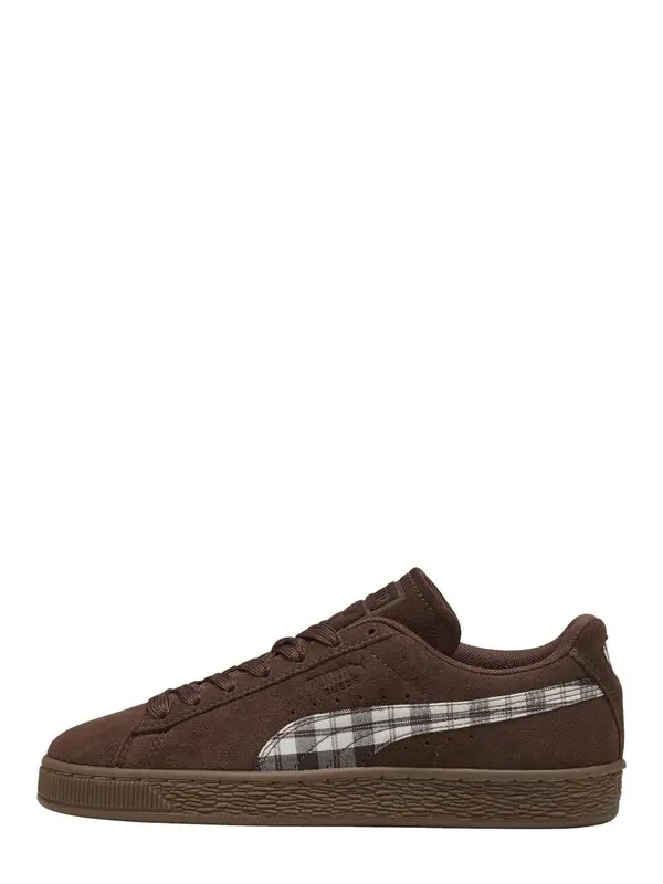 PUMA Suede Patch Sneakers - Brown