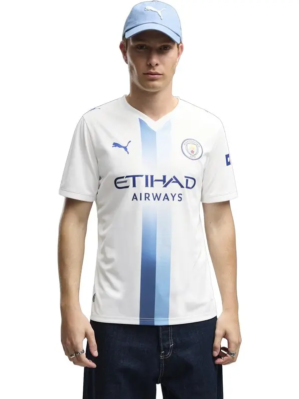 PUMA Manchester City Third Soccer Jersey Shoes - White