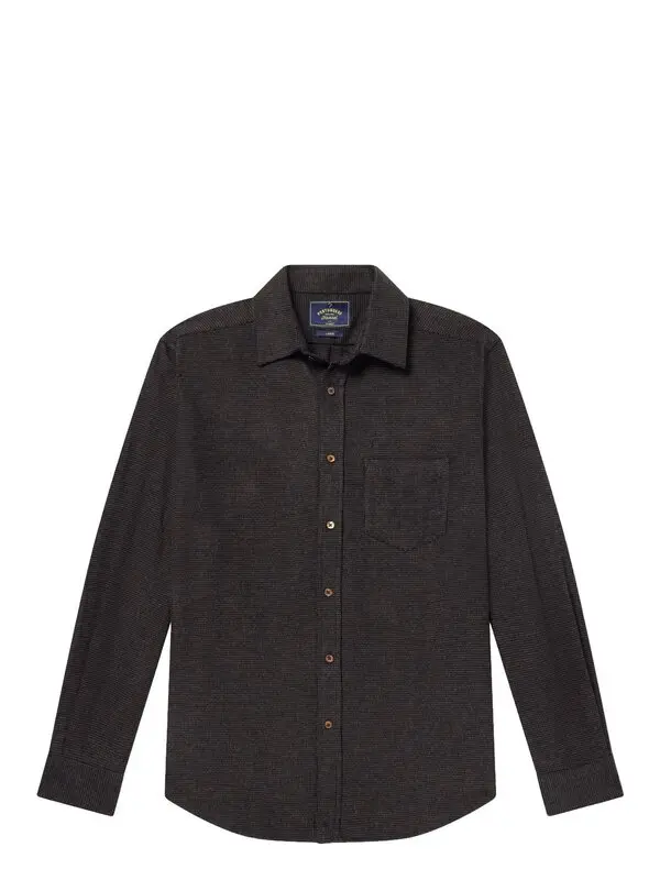 Portuguese Flannel Sounds Cotton-flannel Shirt - Brown