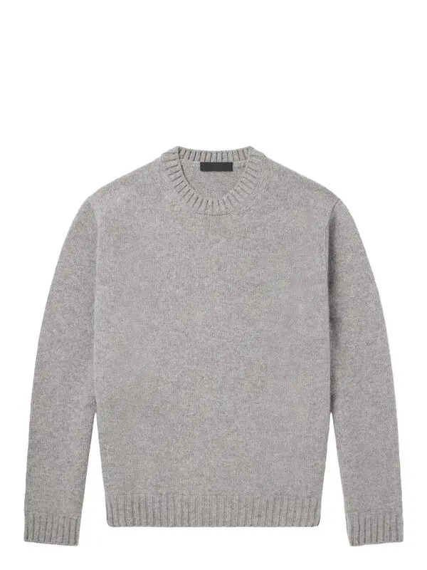 SAMAN AMEL Cashmere Sweater - Gray