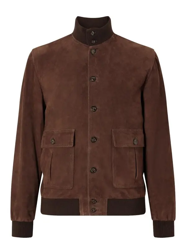 VALSTAR Valstarino Suede Jacket - Brown