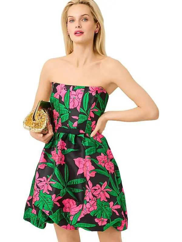 Lilly Pulitzer® Bowman Jacquard Dress In Fit-and-flare - Noir