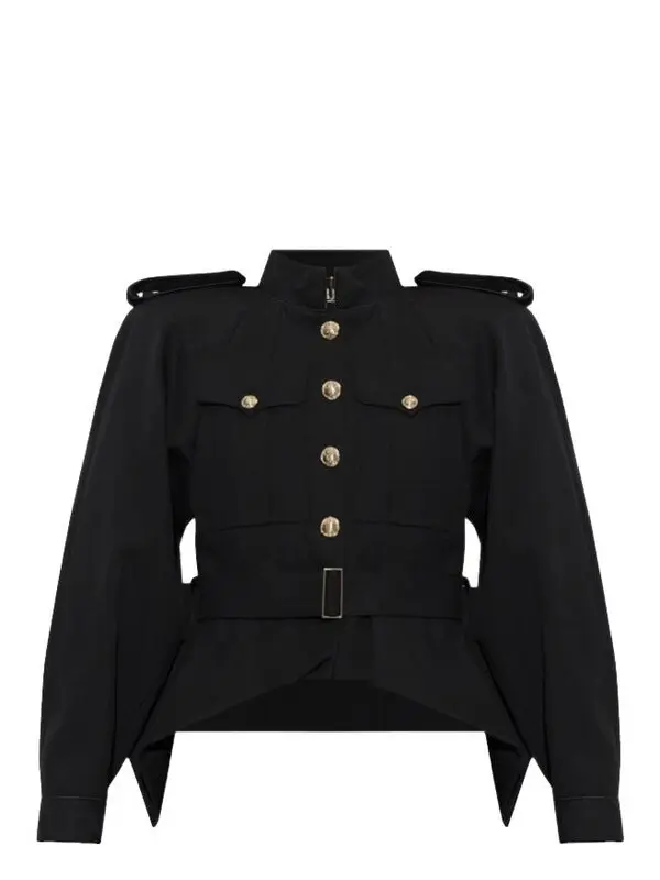 Balmain Long-sleeve Casual Jacket - Black