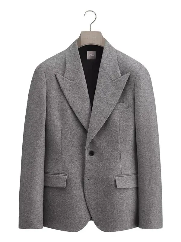 Dior Single-breasted Jacket - Grey