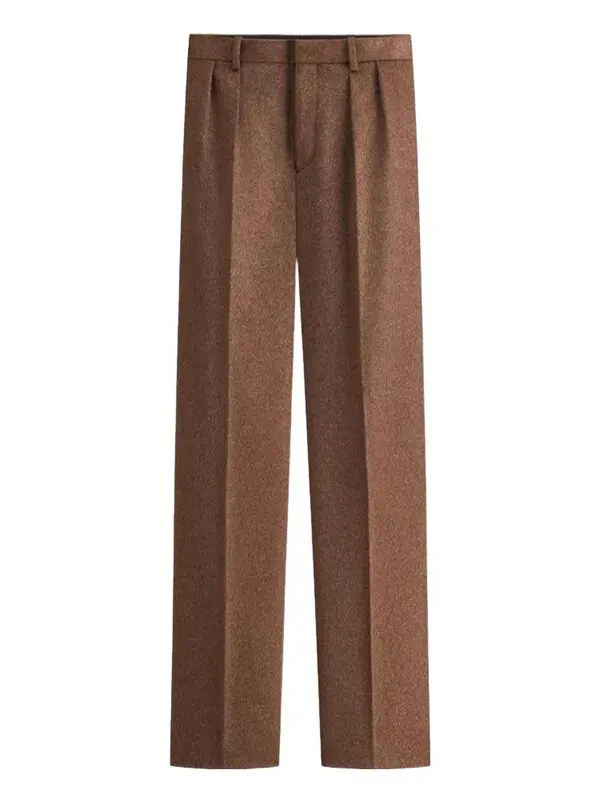 Dior Pleated Pants - Brown