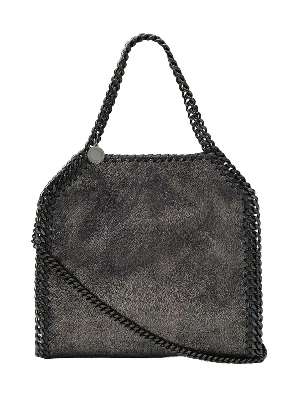Stella McCartney Falabella Dark Navy Mini Tote Bag - Blue