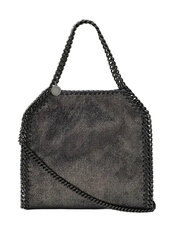 Stella McCartney Falabella Dark Navy Mini Tote Bag - Blue