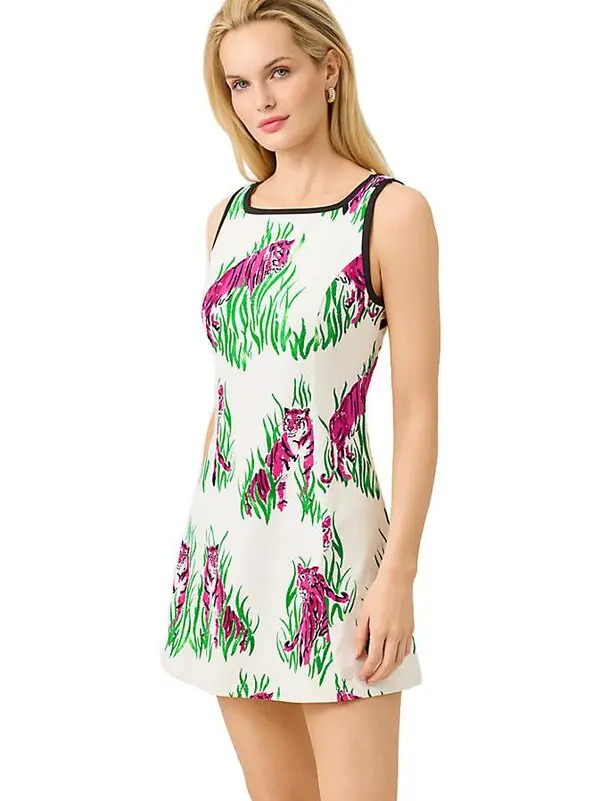 Lilly Pulitzer® Upf 50+ Luxletic Ressi Active Dress In Moisture Wicking - Coconut