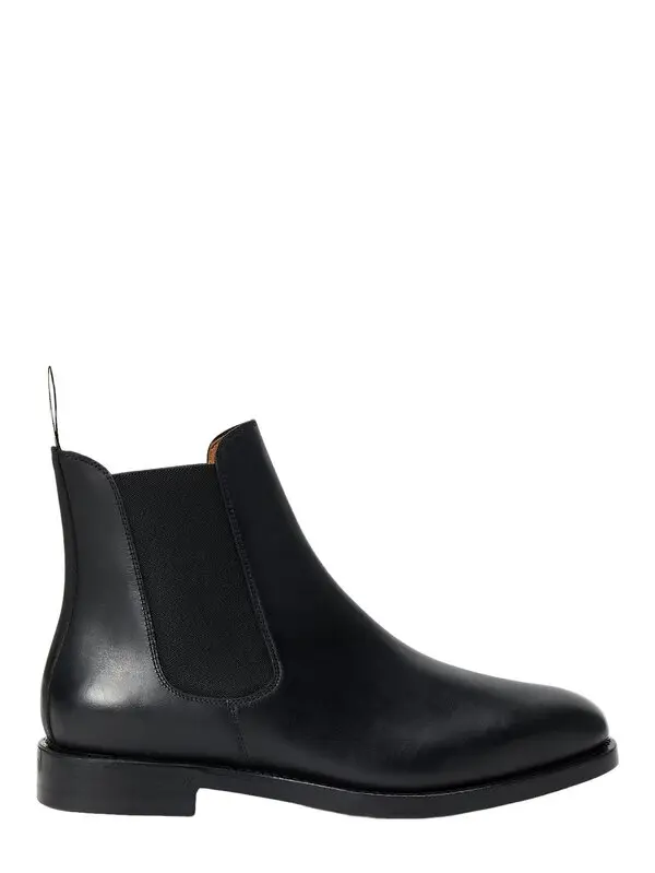 Ralph Lauren Inserra Calfskin Chelsea Boot - Black