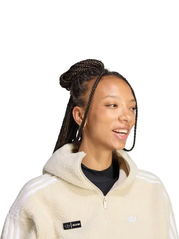 Adidas Originals Jennie Fleece Hoodie Jacket - Bliss