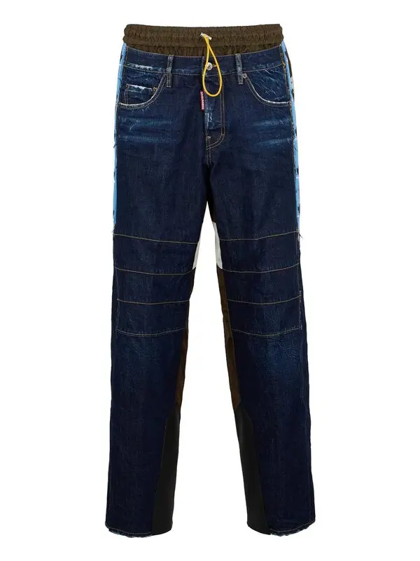 Dsquared2 Stripes Hybrid Track Pant - Fantasy