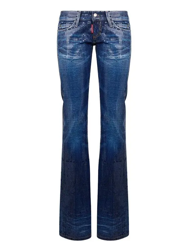 Dsquared2 Frosted Venus Jeans - Blue