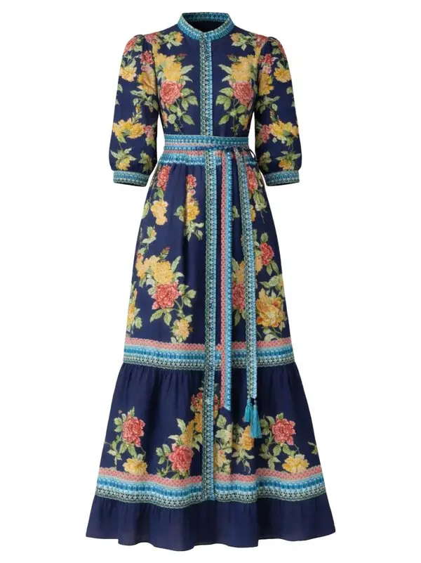 RAISHMA Amber Dress - Blue