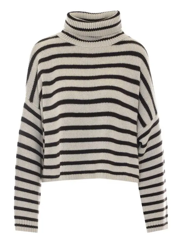 LISA YANG Zerlina Ashmere Turtle-neck Sweater - Multicolor
