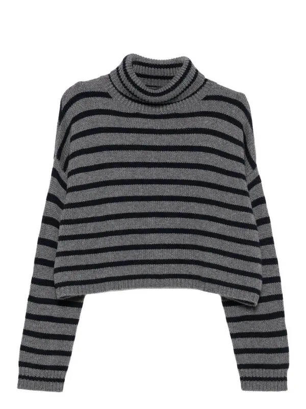 LISA YANG Zerlina Cashmere Turtle-neck Sweater - Multicolor