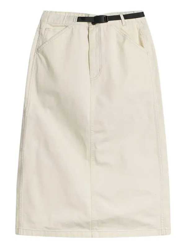 Gramicci Denim Carpenter Midi Skirt - Bone