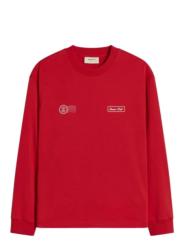 BRAM'S FRUIT X Tour Longsleeve T-shirt - Red