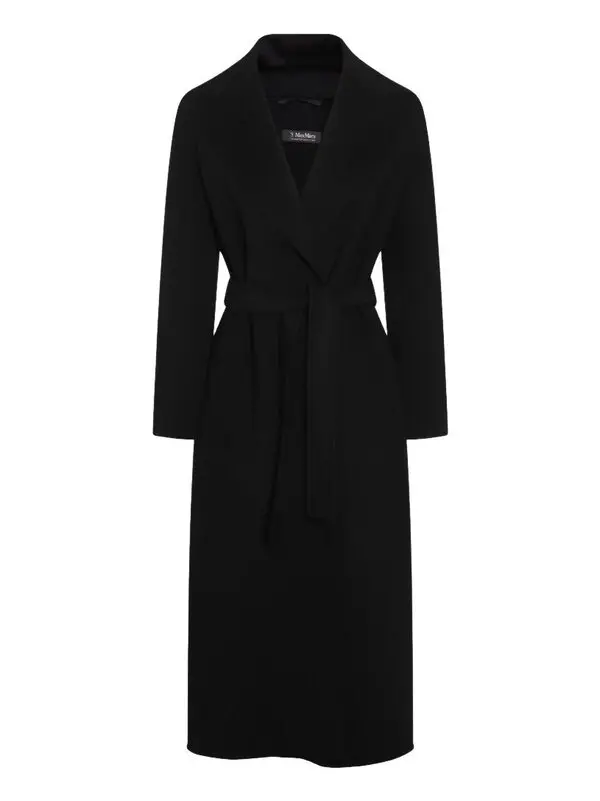 Max Mara Wool Long Coat - Multicolor