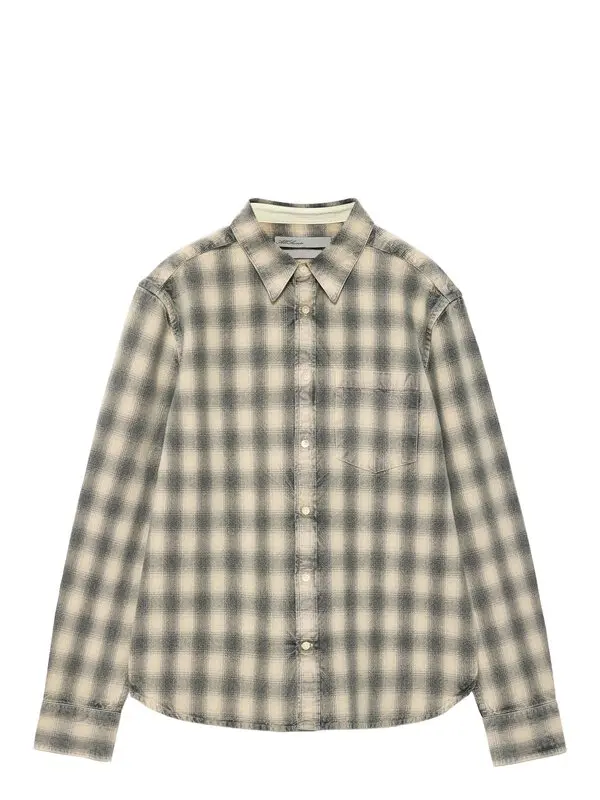 ALLSAINTS Bower Regular-fit Check Shirt - Grey