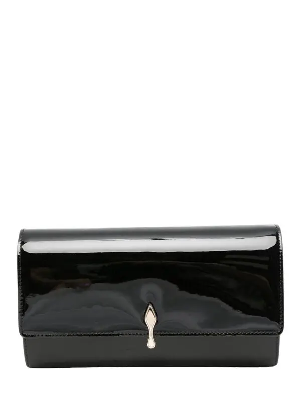 CHRISTIAN LOUBOUTIN Bettina Patent Leather Wallet On Chain - Multicolor