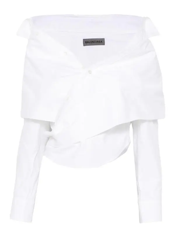 Balenciaga Cotton Shirt - Multicolor