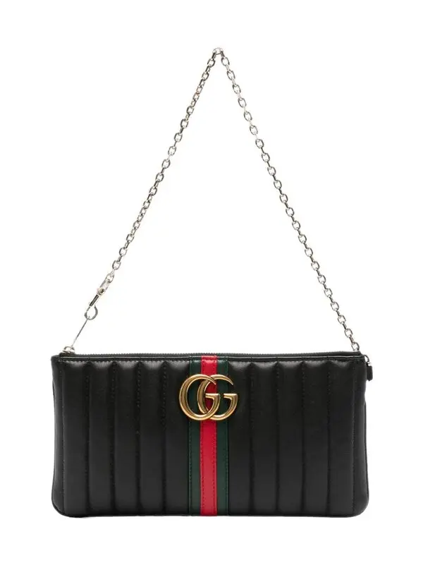 Gucci Gg Marmont Leather Pouch - Multicolor