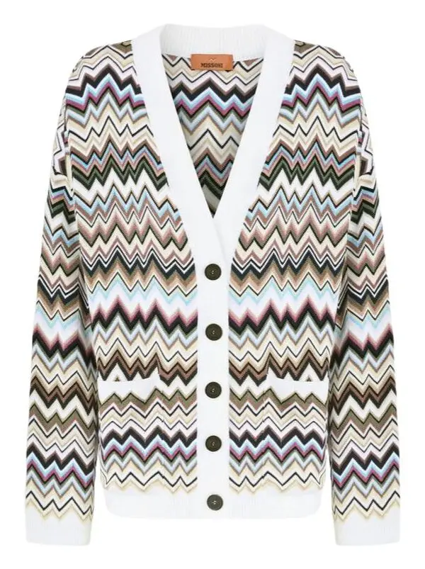 Missoni Oversized Zig Zag Cardigan - No