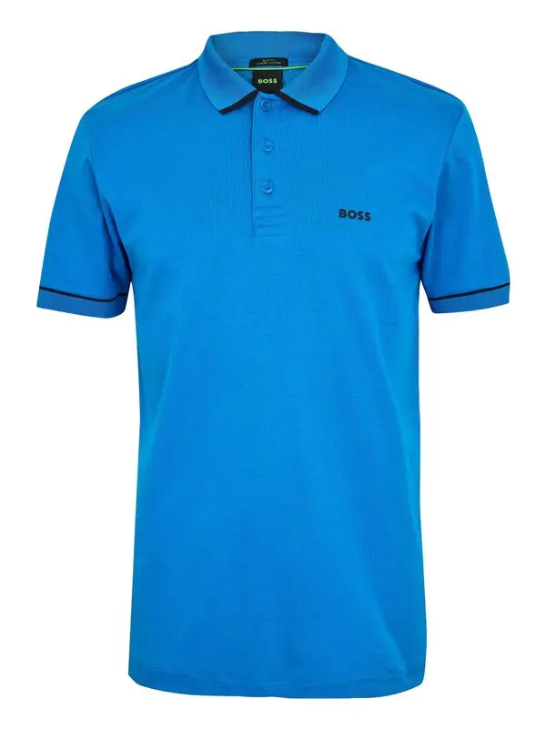 Hugo Boss Shortsleeve Polo Shirt - Blue