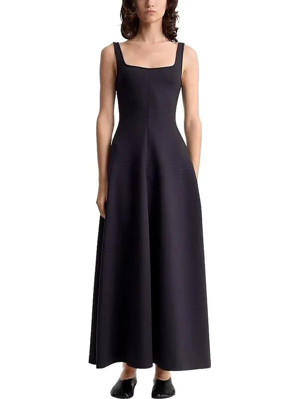 FFORME Oriana Moulded Tank Dress - Black