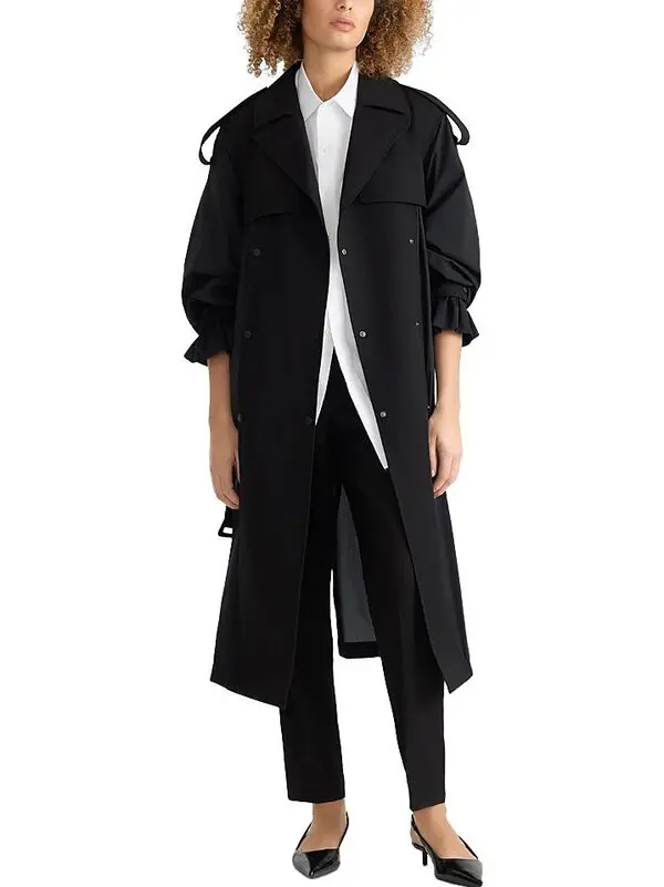 Mackage Zonomi Lightweight Trench Coat - Black