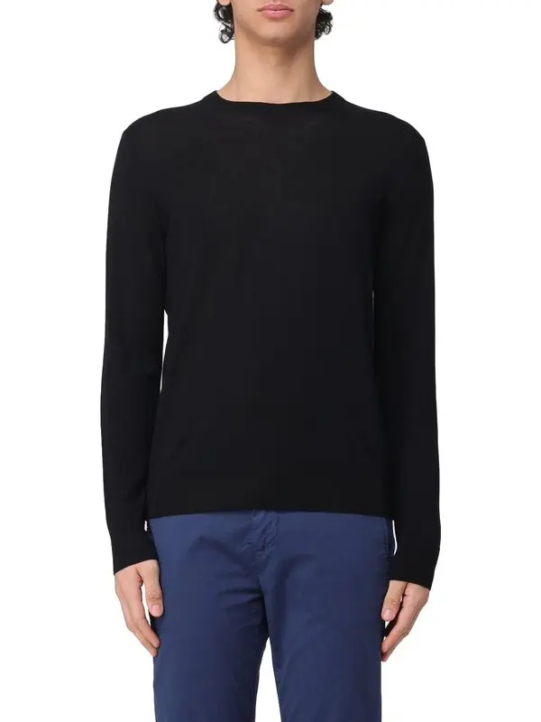 BALLANTYNE Wool Crew-neck Sweater - Black