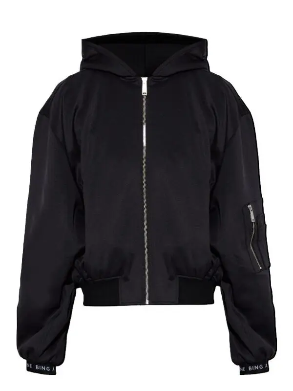 ANINE BING Logo Casual Jacket - Black