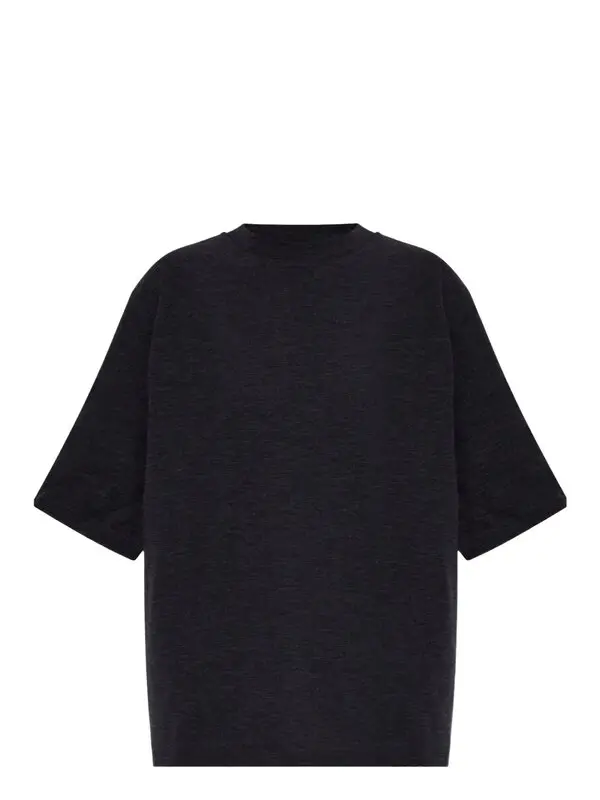 RÓHE Relaxed-fit Wool T-shirt - Charcoal-grey