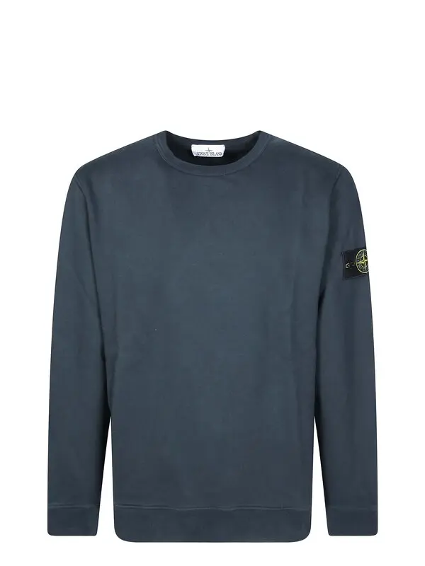 Stone Island Stonewashed Effect Sweatshirt - Verde