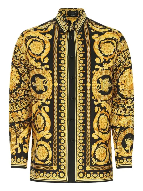 Versace Silk Shirt - Printed