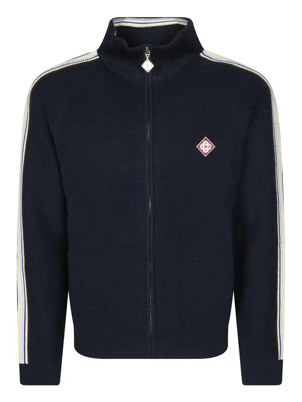 Casablanca Cafe Culture Track Jacket - Blu