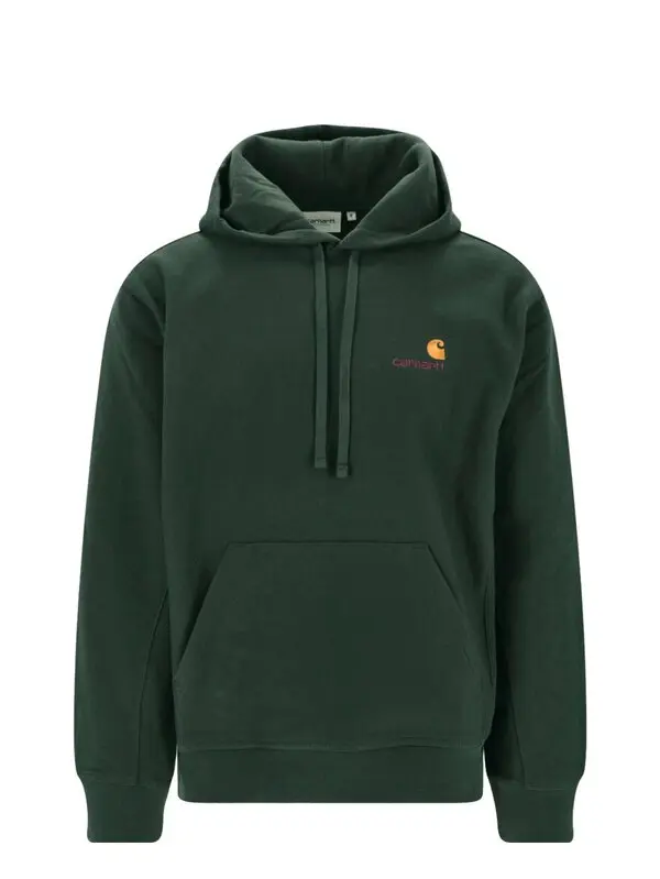 Carhartt Work In Progress Graphic Pullover Hoodie - Grey