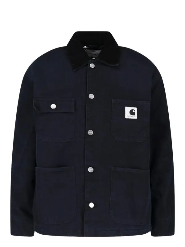 Carhartt Work In Progress Canvas Work Jacket - Black