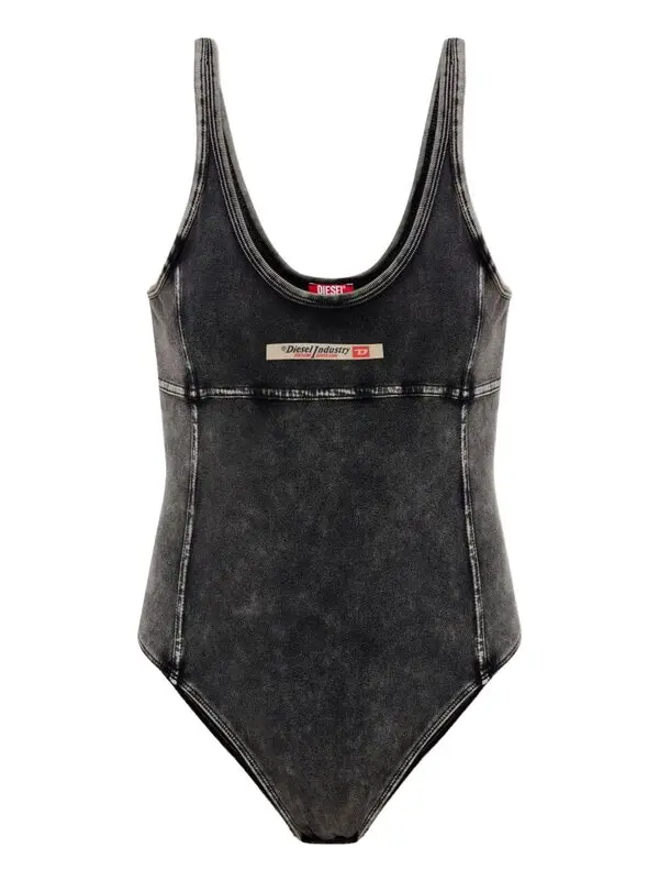 DIESEL® Cotton Bodysuit - Multicolor