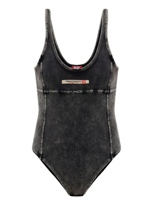 DIESEL® Cotton Bodysuit - Multicolor